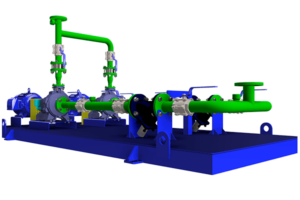 Projeto de Skids Industriais Sob Medida WorTEC Bombas